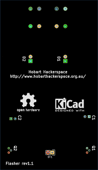 GitHub - splatski/hackyflasher: Flasher Circuit for Hobart Hackerspace ...